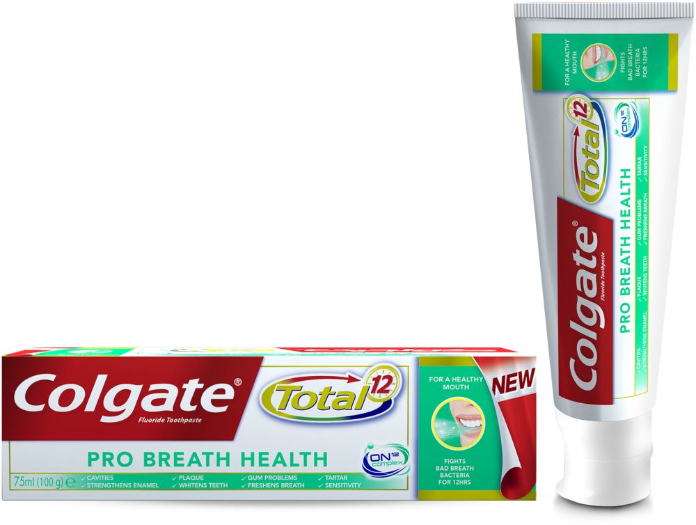 Colgate Total Pro Breath Health Toothpaste, 75ml Colgate - سوالفنا